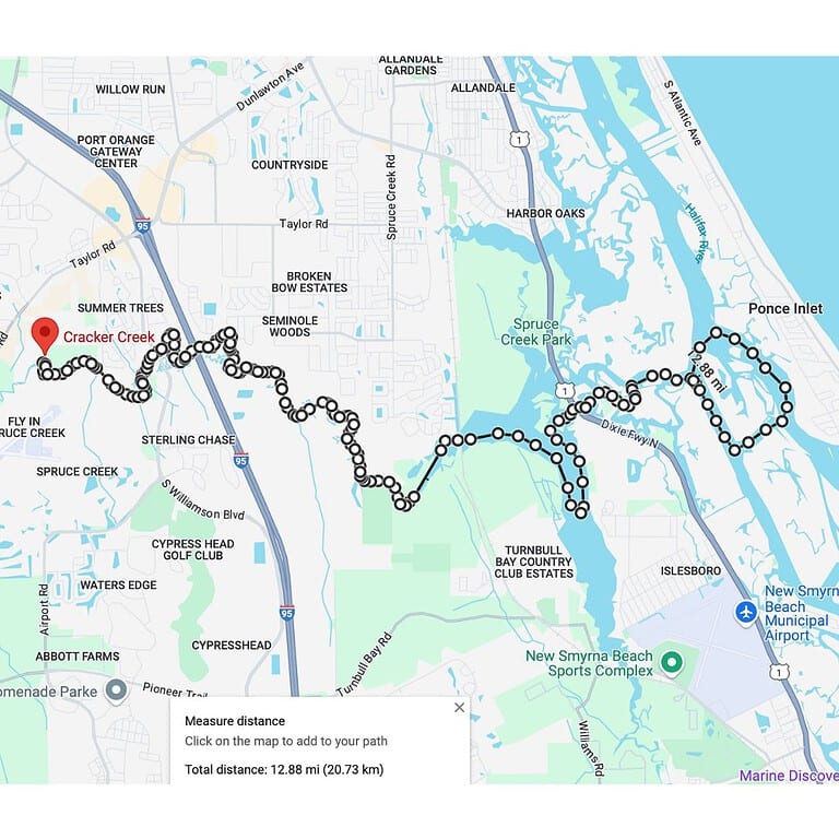 Paddling Doris Leeper Spruce Creek Preserve – Walk and Paddle